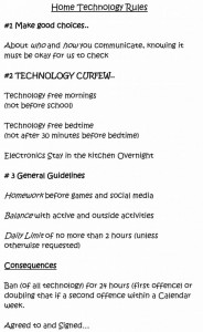 Technology and the Family. - Chrysalis Steiner School